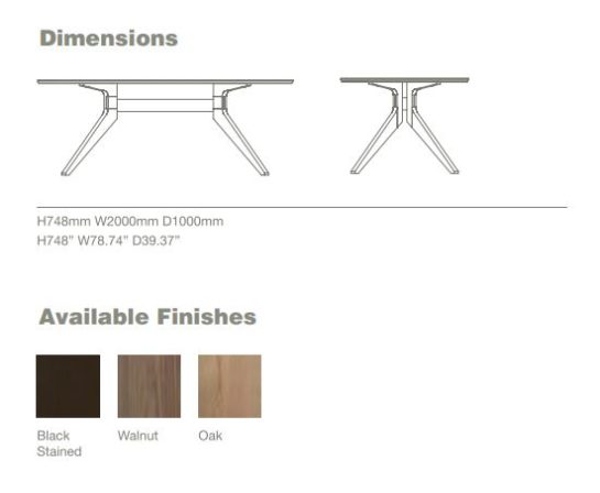 【Archetypal】Cross Fixed Table | Luxury Lighting & Furniture